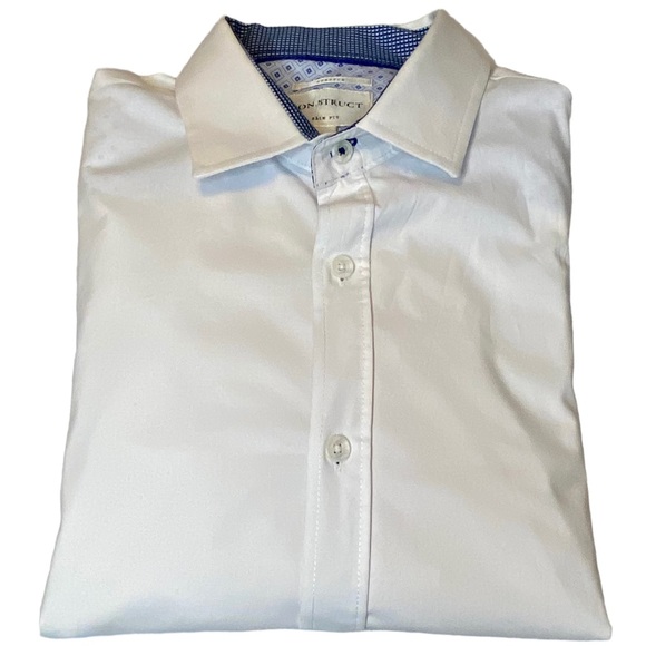 Con.Struct | Shirts | Construct 75 Slim Fit Button Down Long Sleeve ...